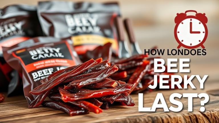 how long does beef jerky last? - Test Food Kitchen