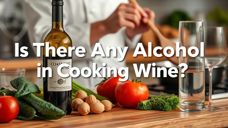 is there any alcohol in cooking wine? - Test Food Kitchen