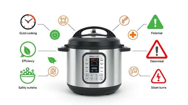 advantages and disadvantages of pressure cooking? - Test Food Kitchen