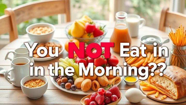 What Should You Not Eat In The Morning? - Test Food Kitchen