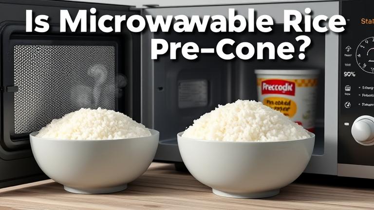 is microwavable rice pre cooked? - Test Food Kitchen