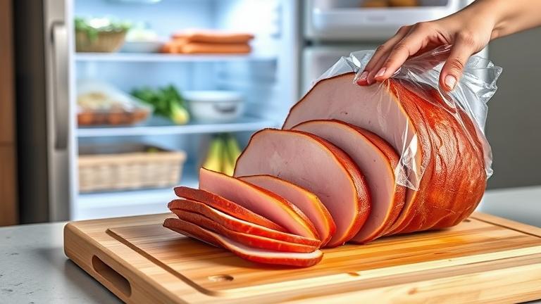can ham be frozen after cooked? - Test Food Kitchen