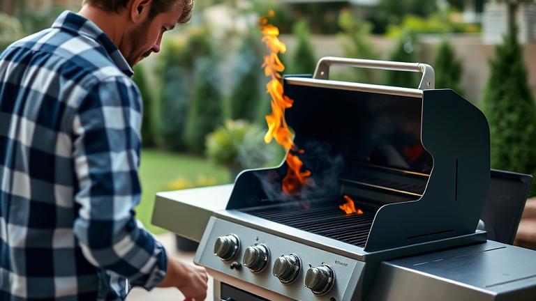 why does my gas grill always catch on fire? - Test Food Kitchen