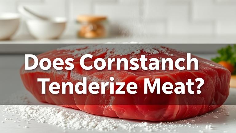 does cornstarch tenderize meat? - Test Food Kitchen