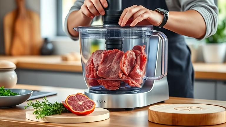 how do you make meat with a food processor? - Test Food Kitchen