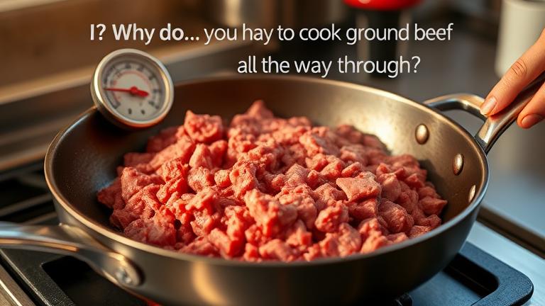 why do you have to cook ground beef all the way through? - Test Food ...