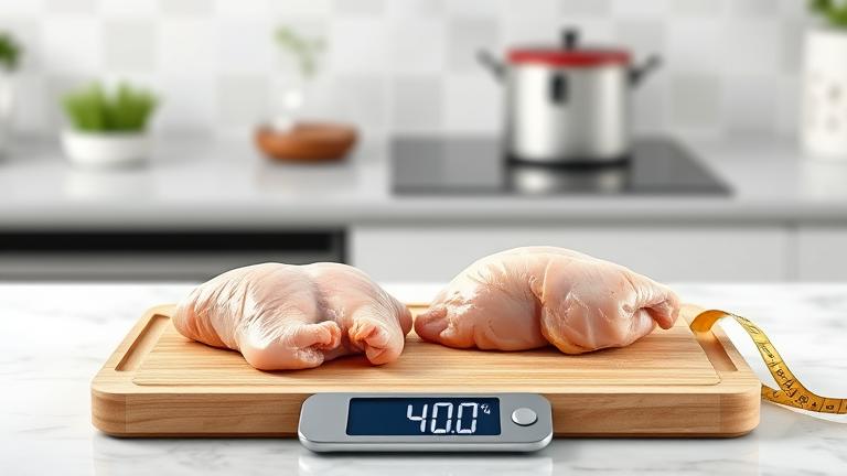 how much does 4 oz raw chicken weigh when cooked? - Test Food Kitchen