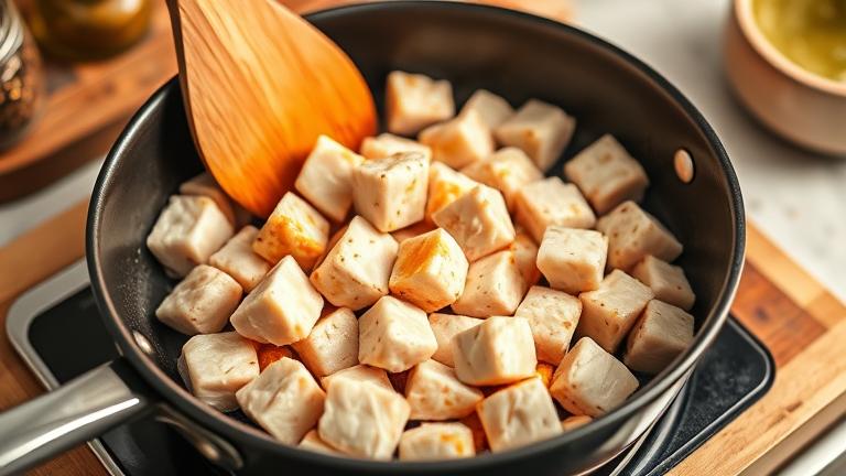 how long does cubed chicken take to cook? - Test Food Kitchen