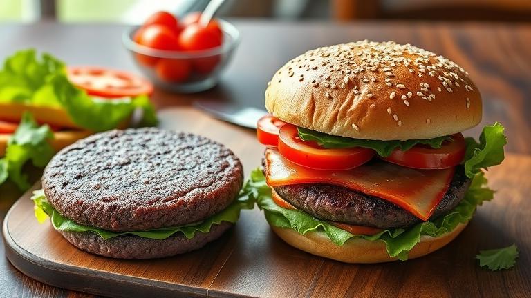 are beyond burgers lower in calories? - Test Food Kitchen