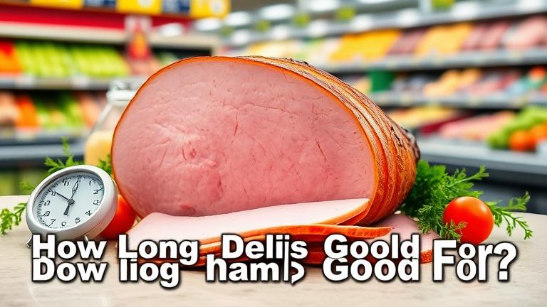 how long is deli ham good for? - Test Food Kitchen