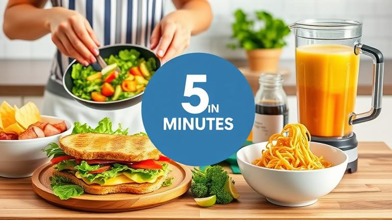 what can i cook in 5 minutes? - Test Food Kitchen