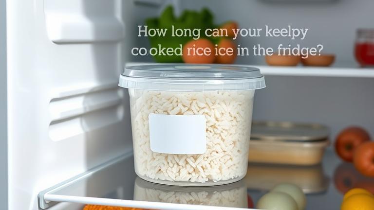 how long can you keep cooked rice in fridge? - Test Food Kitchen