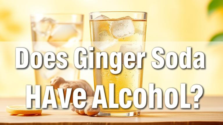 does ginger soda have alcohol? - Test Food Kitchen