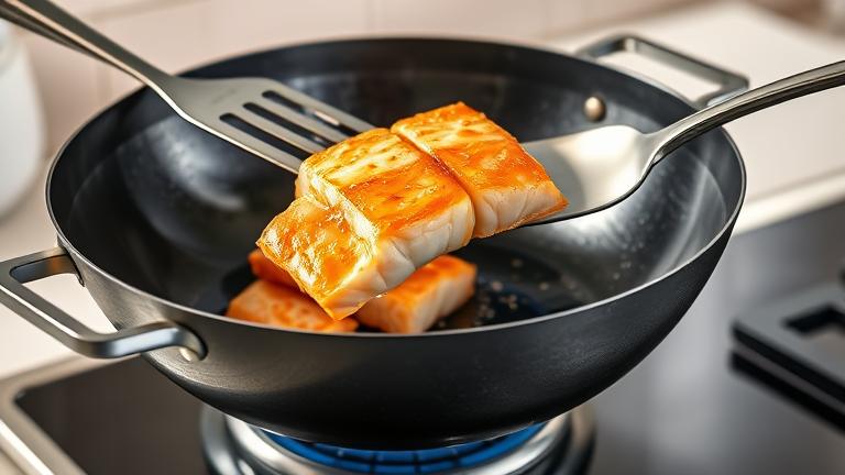 how do you fry fish without it sticking to a wok? - Test Food Kitchen