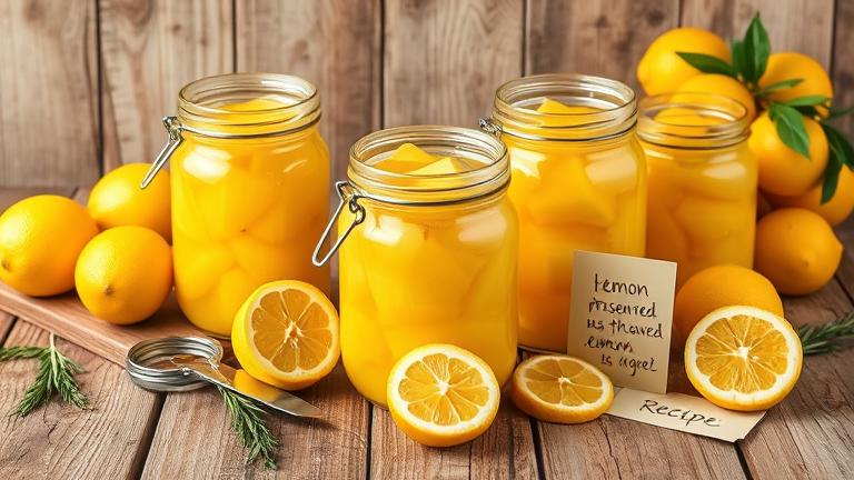 how to preserve lemons? - Test Food Kitchen