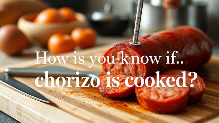 how do you know if chorizo is cooked? - Test Food Kitchen