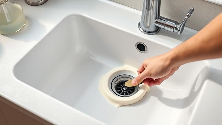 how to use plumbers putty on kitchen sink? - Test Food Kitchen