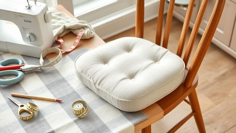 how to make chair cushions for kitchen chairs? - Test Food Kitchen