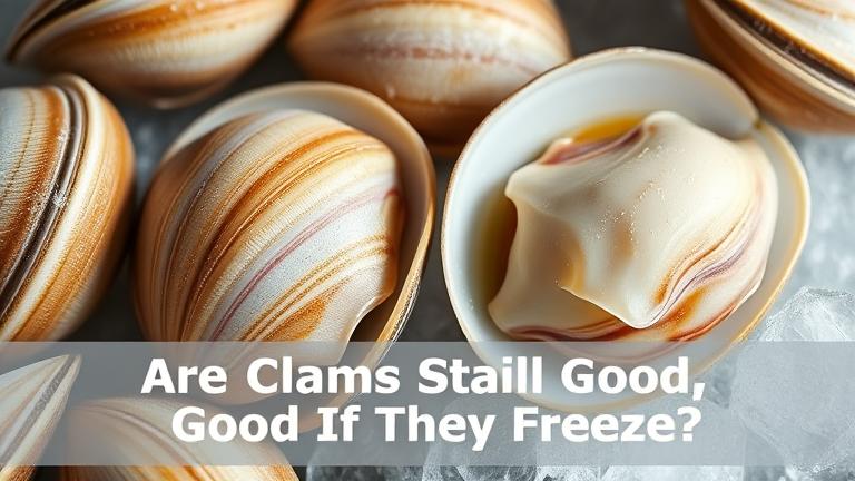 are clams still good if they freeze? - Test Food Kitchen