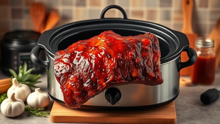 how to cook baby back ribs in a slow cooker? - Test Food Kitchen