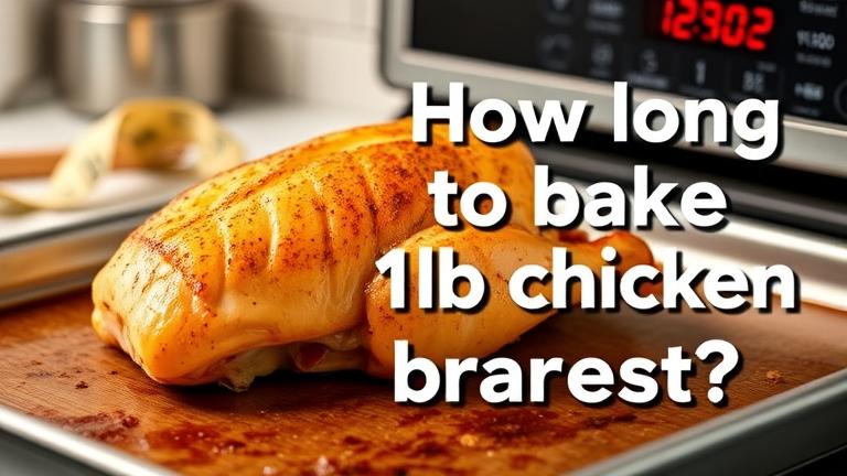 how long to bake 1 lb chicken breast? - Test Food Kitchen