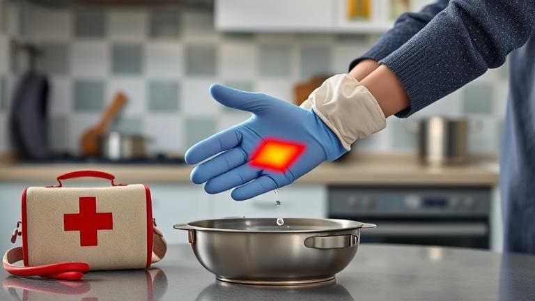 how to treat kitchen burns? - Test Food Kitchen