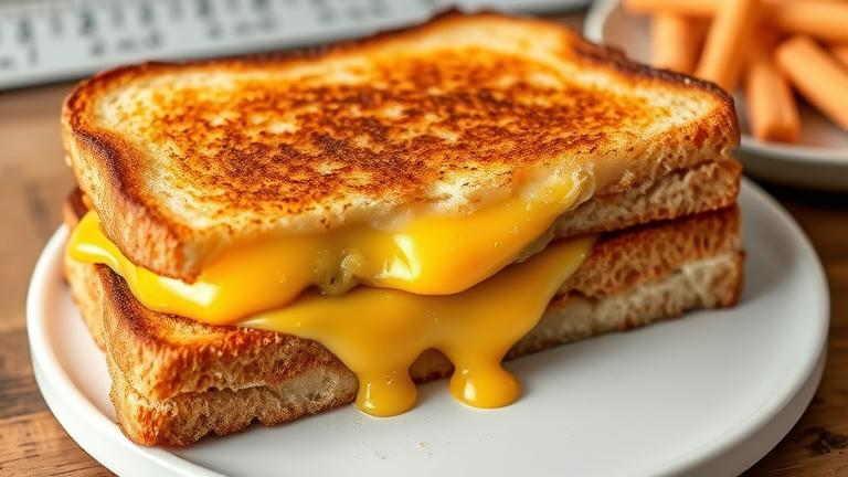 how much iron does a grilled cheese have? - Test Food Kitchen