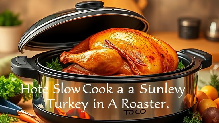 how to slow cook a turkey in a roaster? - Test Food Kitchen