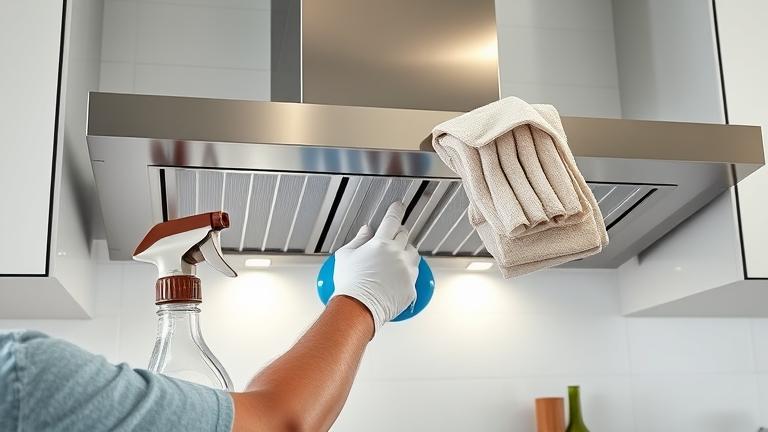 how to clean kitchen hood? - Test Food Kitchen