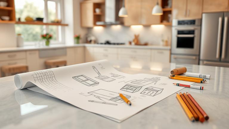 how to draw kitchen design? - Test Food Kitchen