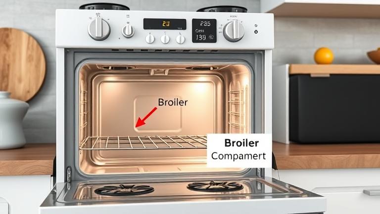 where is the broiler on a stove? - Test Food Kitchen