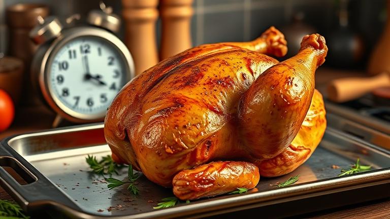 how long to cook roast chicken? - Test Food Kitchen
