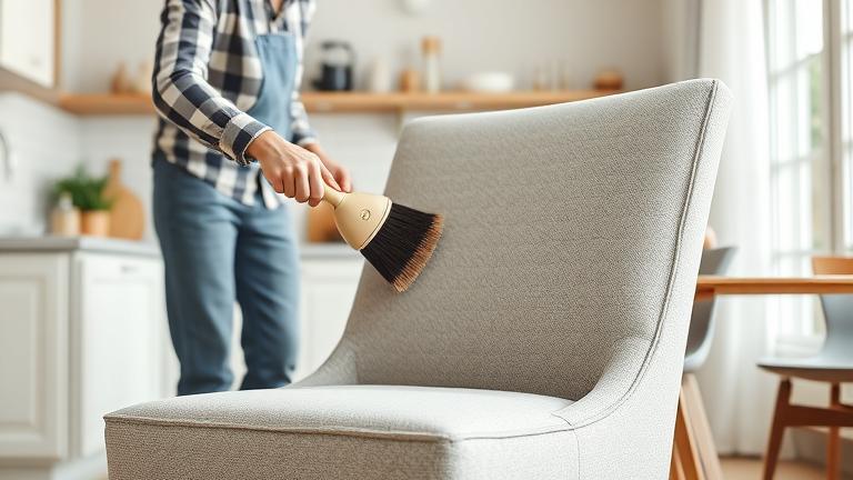 how to clean upholstered kitchen chairs? - Test Food Kitchen