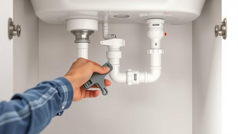 how to connect pvc pipe under kitchen sink? - Test Food Kitchen