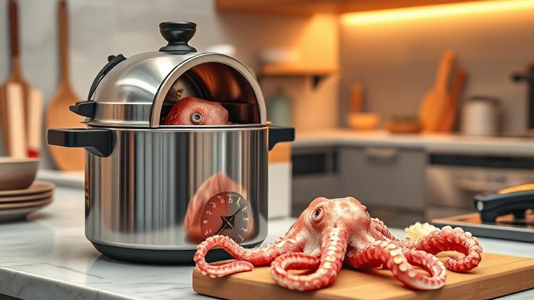 how long does it take to cook an octopus in a pressure cooker? - Test ...