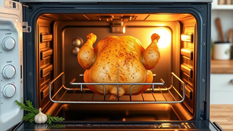 how to cook a whole hen in the oven? - Test Food Kitchen