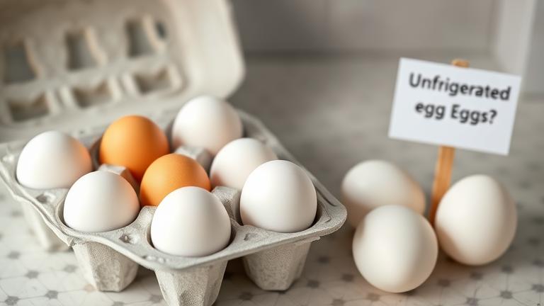 are unrefrigerated eggs safe to eat? - Test Food Kitchen