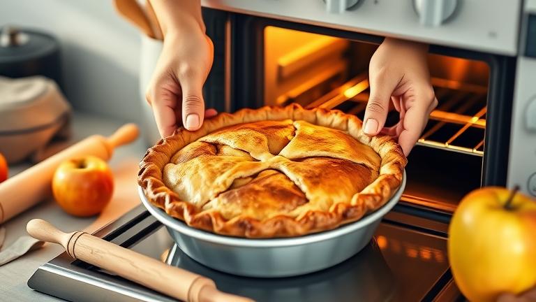 how to bake a pre baked frozen apple pie? - Test Food Kitchen