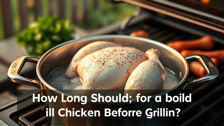 Boil Chicken Before Grill