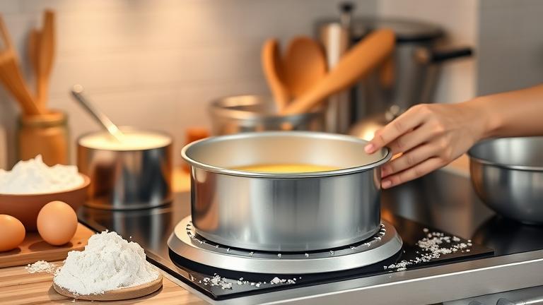 can we use aluminium vessel for baking cake? - Test Food Kitchen