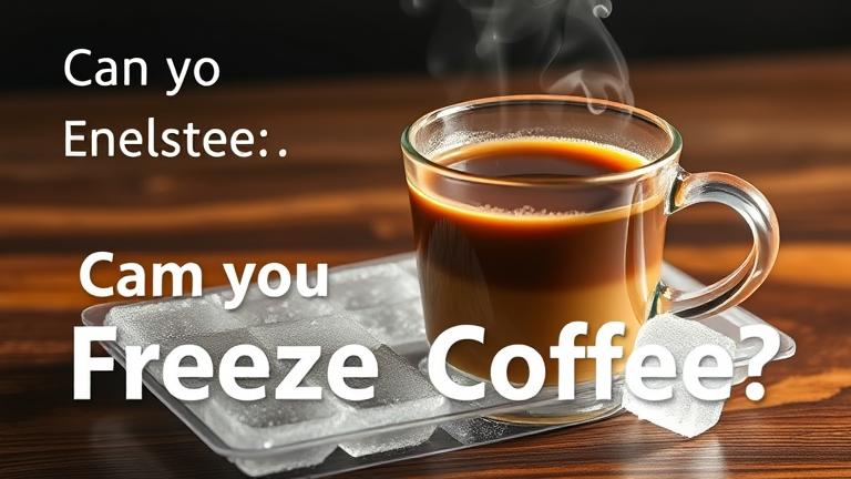 can you freeze brewed coffee? - Test Food Kitchen