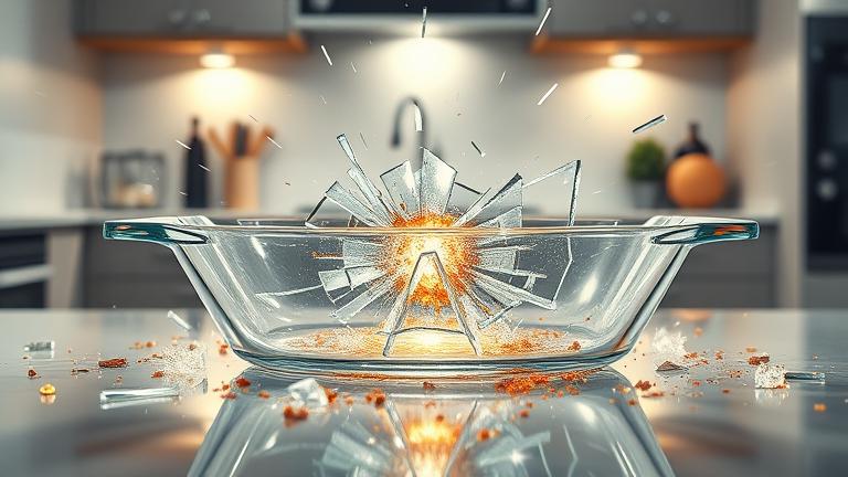 why would a glass baking dish exploded? - Test Food Kitchen
