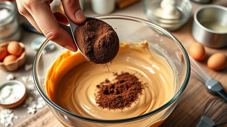 what happens when adding cocoa powder to cake mix? - Test Food Kitchen