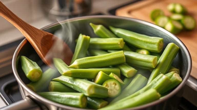 what makes okra slimy when you cook it? - Test Food Kitchen