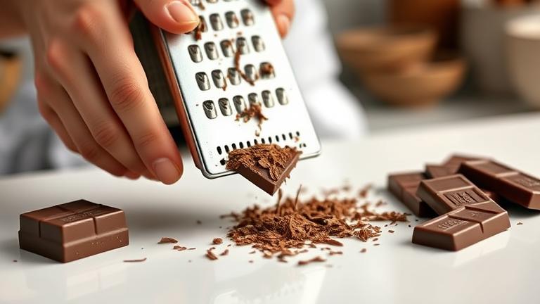 how to grate chocolate? - Test Food Kitchen