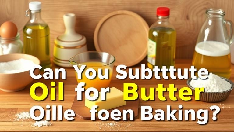 can you substitute oil for butter when baking? - Test Food Kitchen