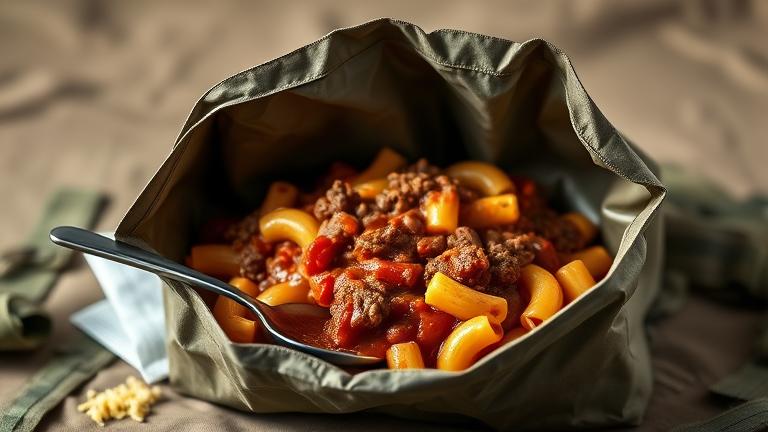what is in the chili mac mre? - Test Food Kitchen