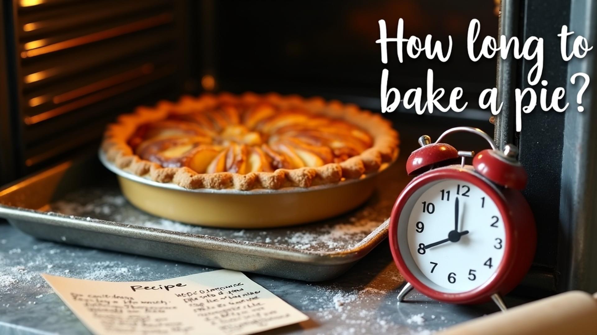 how long to bake a pie? - Test Food Kitchen